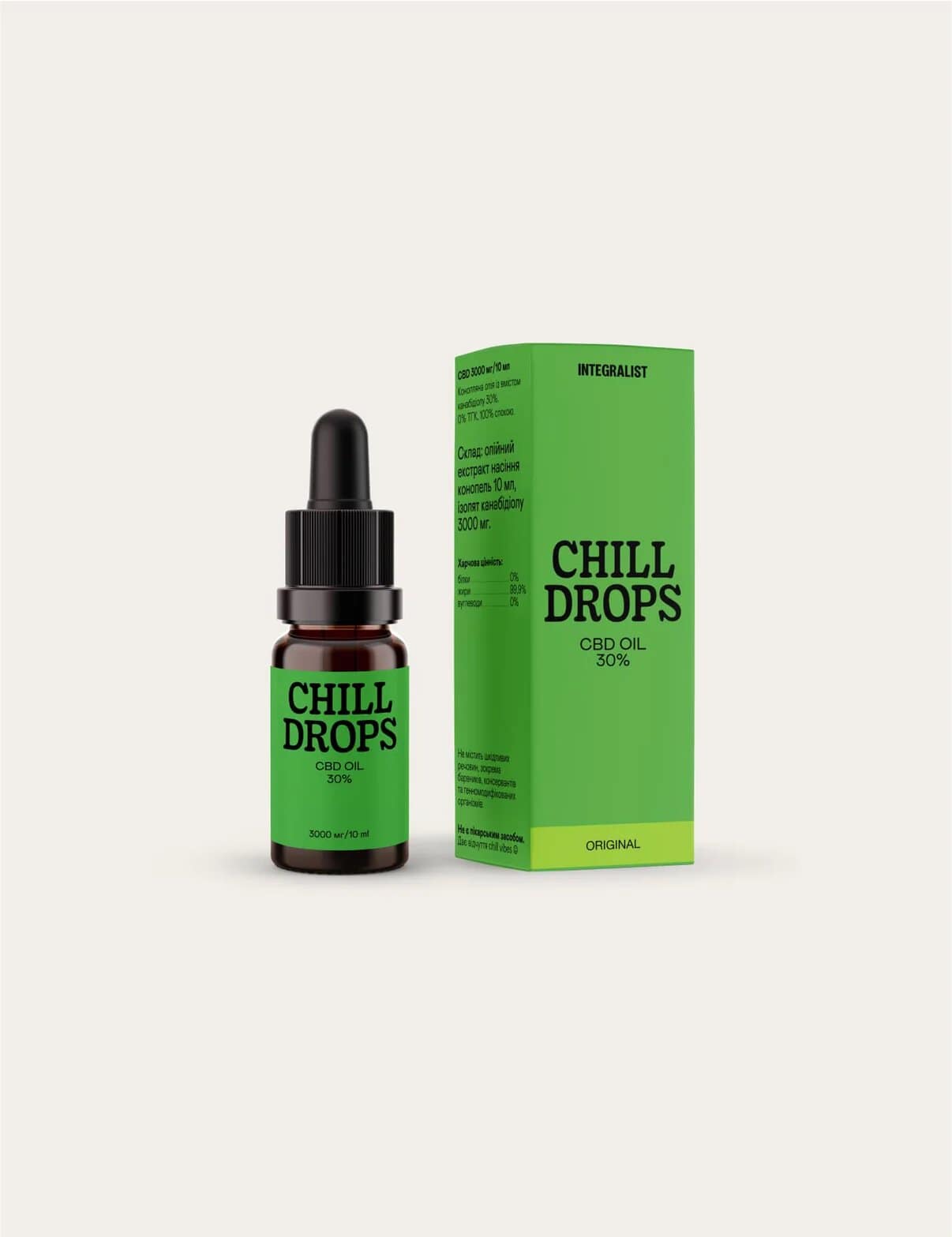 Олія Chill Drops 30% (original) купити у Львові та Україні